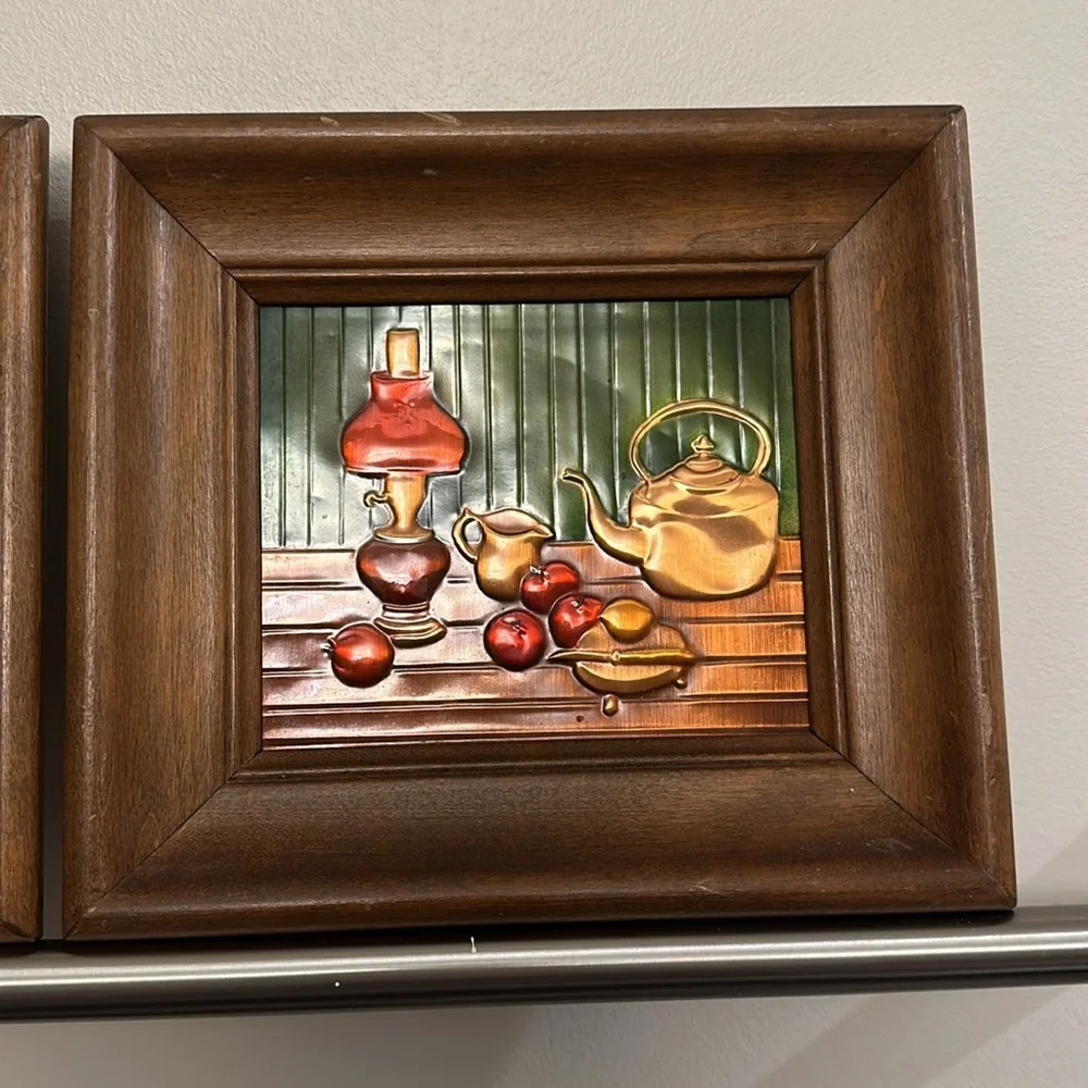 R. Dehl Coppercraft | Art | Vintage Copper Still Life Hanging Art Decor ...